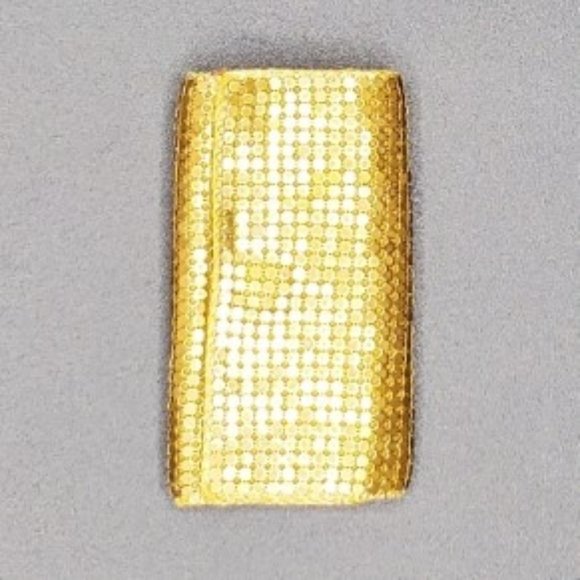 Accessories | Vintage Gold Mesh Folding Key Case With Snap Closure ...